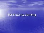 PPT - Survey Sampling - 2 PowerPoint Presentation, free download - ID ...