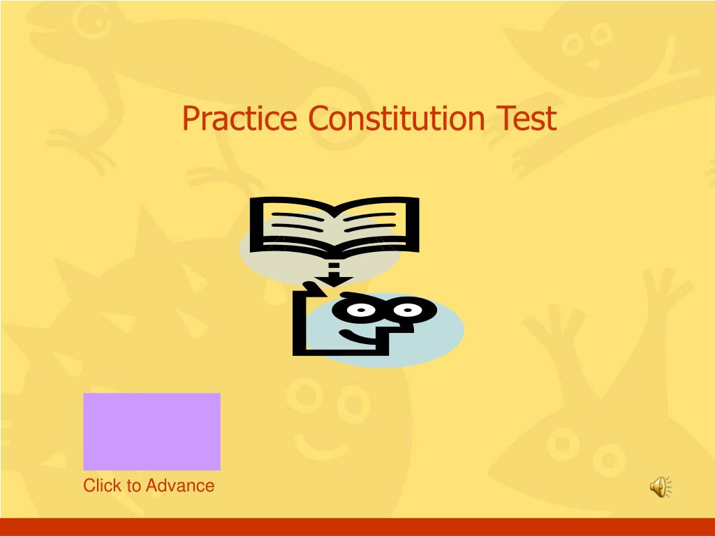 PPT - Practice Constitution Test PowerPoint Presentation, free download ...