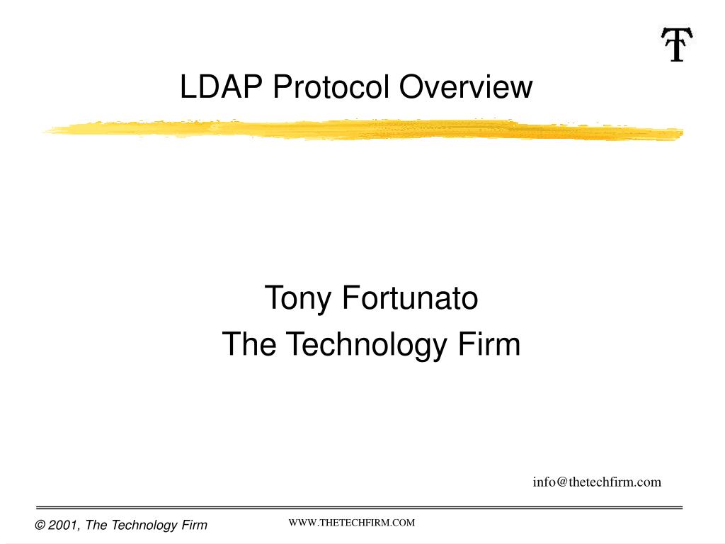 PPT - LDAP Protocol Overview PowerPoint Presentation, free download ...