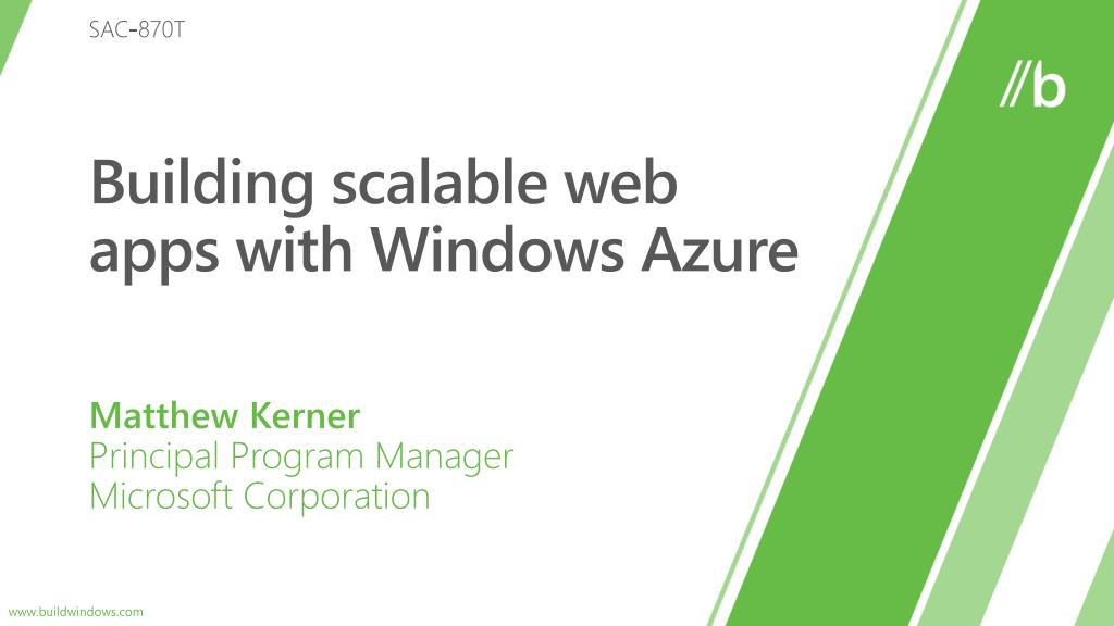 Ppt Building Scalable Web Apps With Windows Azure Powerpoint Presentation Id217874