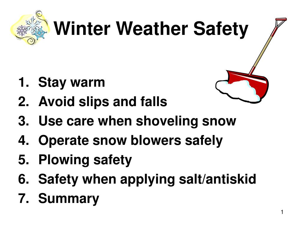 PPT - Winter Weather Safety PowerPoint Presentation, free download - ID ...