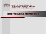 PPT - Total Productive Maintenance ( TPM) PowerPoint Presentation, free ...