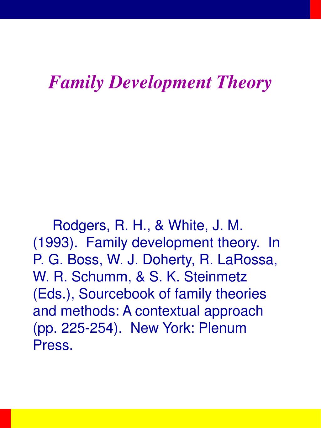 PPT - Family Development Theory PowerPoint Presentation, free download ...