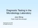 PPT - Diagnostic Microbiology PowerPoint Presentation, free download ...