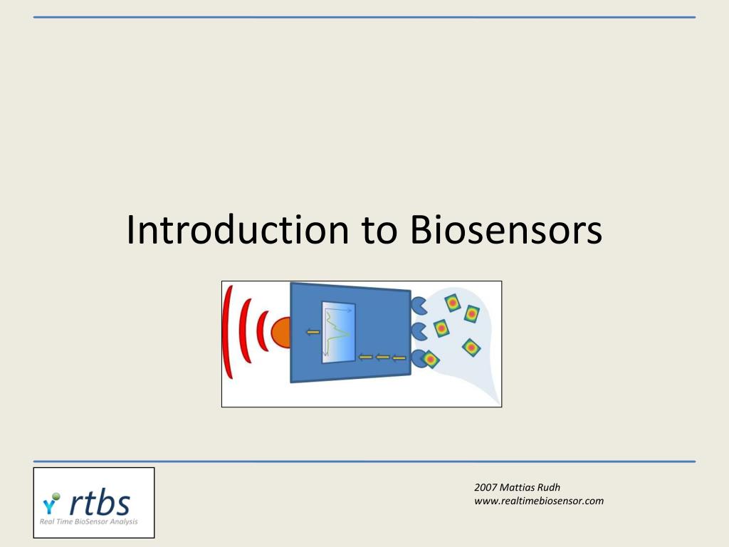PPT - Introduction to Biosensors PowerPoint Presentation, free download ...
