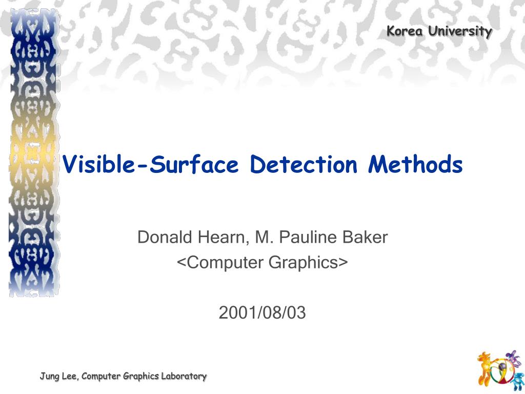 PPT - Visible-Surface Detection Methods PowerPoint Presentation, free download - ID:22028
