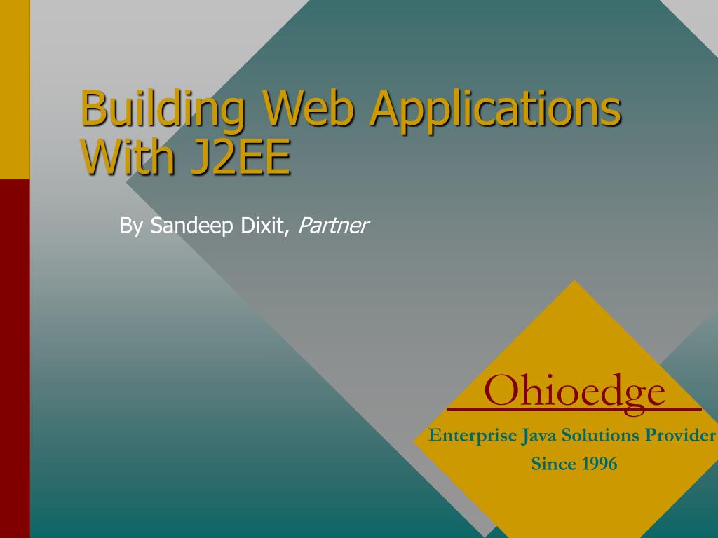 PPT - Building Web Applications With J2EE PowerPoint Presentation, free ...