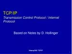 PPT - TCP: Transmission Control Protocol PowerPoint Presentation, free download - ID:3034727