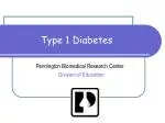 PPT - Type 1 diabetes in children PowerPoint Presentation, free ...
