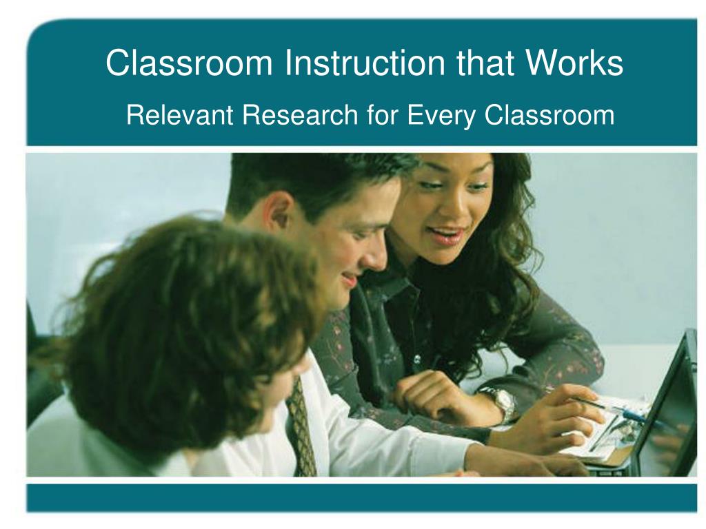 PPT - Classroom Instruction that Works PowerPoint Presentation, free ...