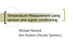 PPT - Temperature Measurement using sensors and signal conditioning PowerPoint Presentation - ID ...