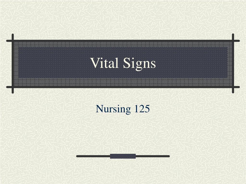 PPT - Vital Signs PowerPoint Presentation, free download - ID:226116