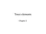 PPT - Trace Elements - Definitions PowerPoint Presentation, free ...