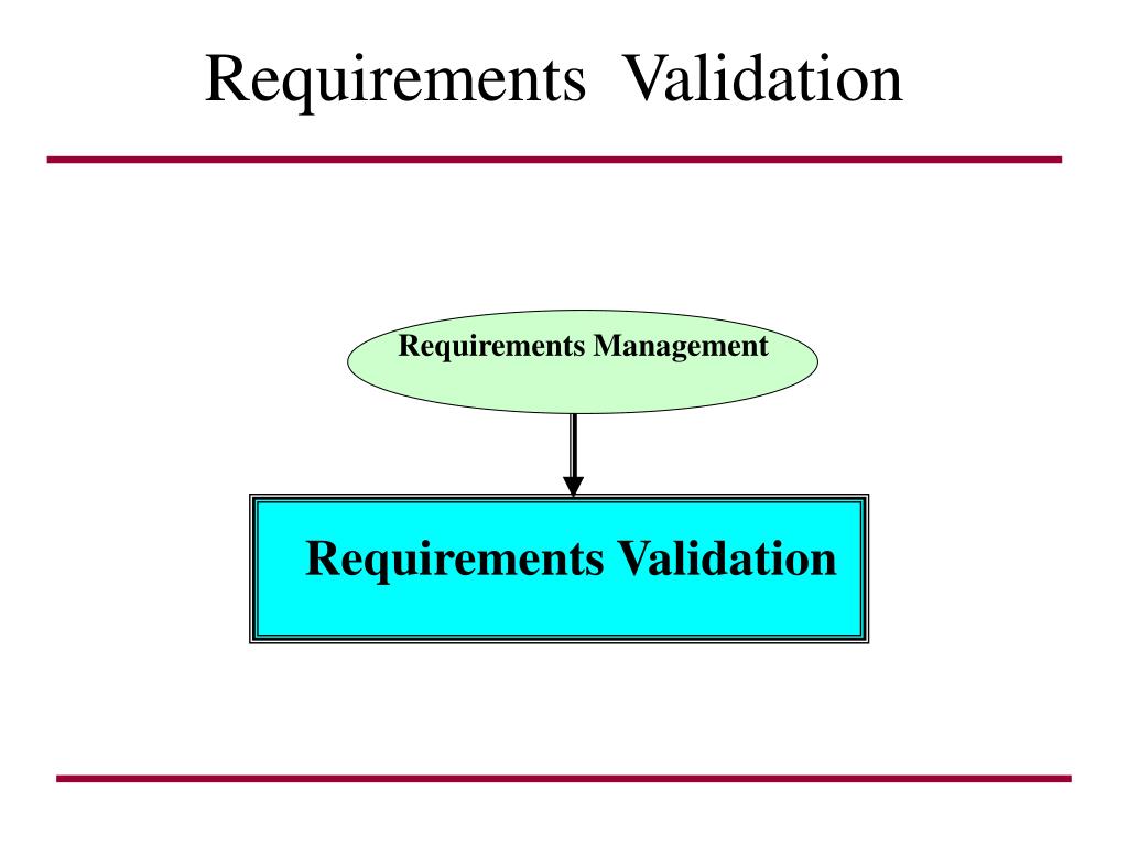 PPT - Requirements Validation PowerPoint Presentation, free download ...