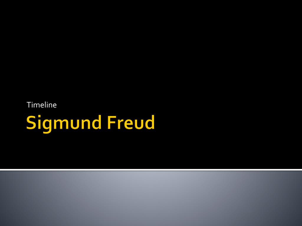 PPT - Sigmund Freud Biography PowerPoint Presentation, free download ...