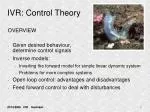 PPT - Control Theory PowerPoint Presentation, free download - ID:5667071