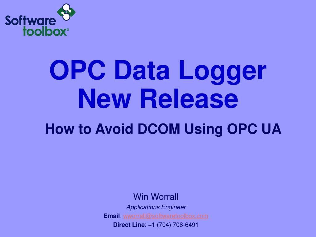 PPT - OPC Data Logger New Release PowerPoint Presentation, free ...