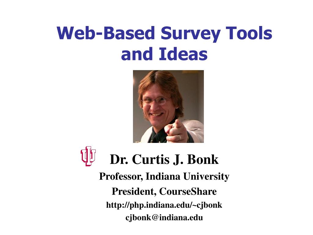 PPT - Web-Based Survey Tools and Ideas PowerPoint Presentation, free ...