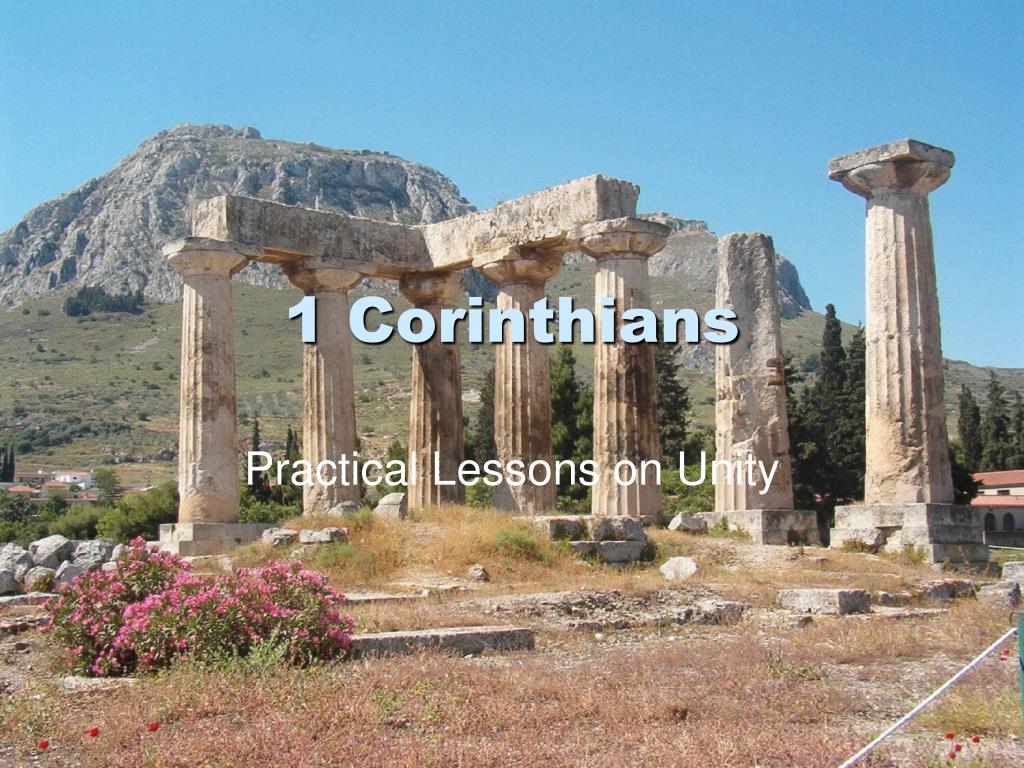 PPT - 1 Corinthians PowerPoint Presentation, free download - ID:235256