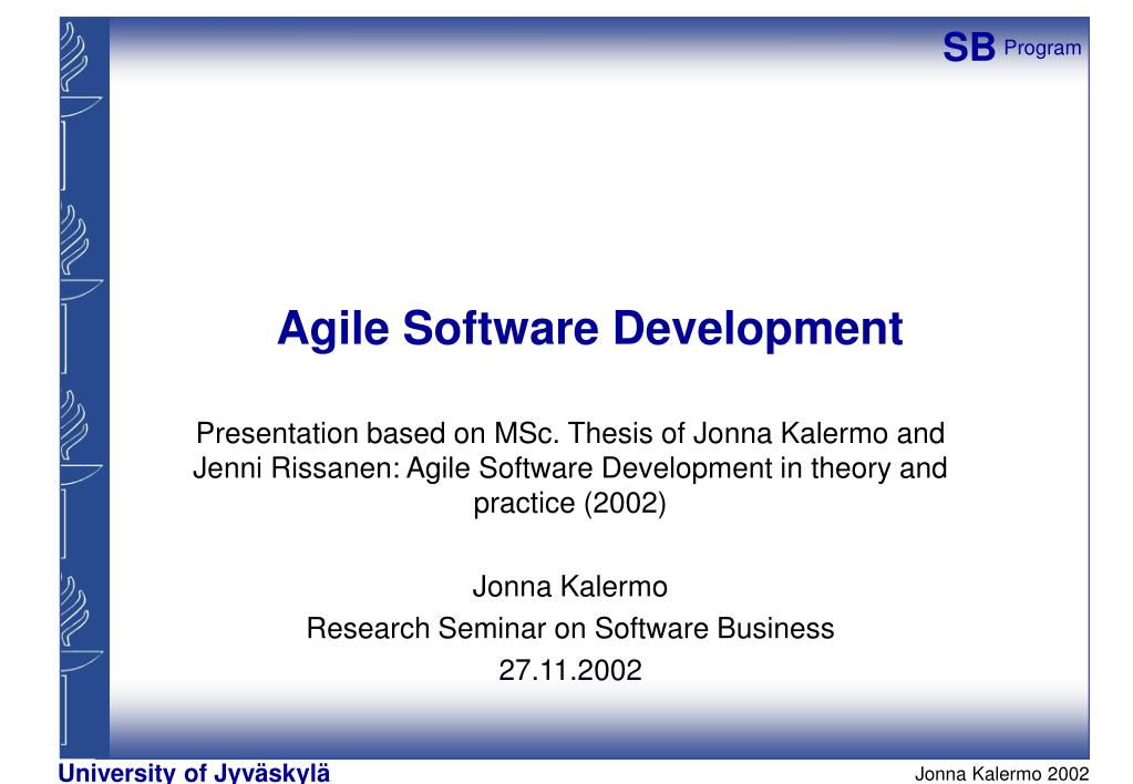 PPT - Agile Software Development PowerPoint Presentation, free download ...