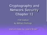 PPT - Cryptography and Network Security Chapter 1 PowerPoint ...