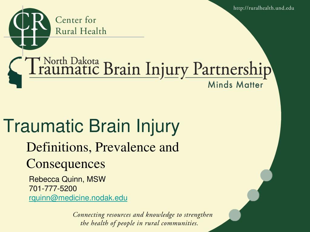 PPT - Traumatic Brain Injury PowerPoint Presentation, free download ...