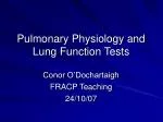 PPT - Lung Function PowerPoint Presentation, free download - ID:2459873