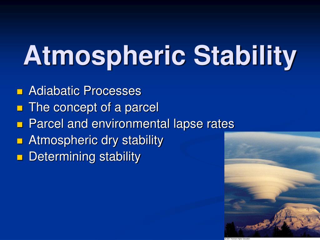 PPT - Atmospheric Stability PowerPoint Presentation, free download - ID ...