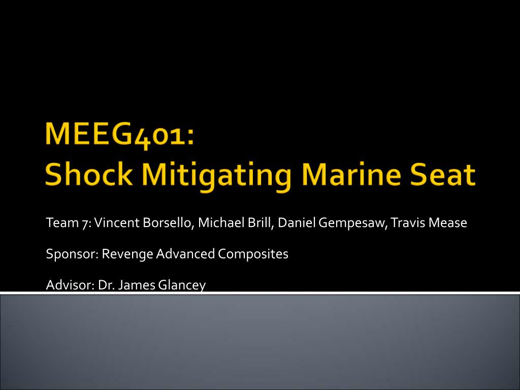 PPT - Team 7: Vincent Borsello , Michael Brill, Daniel Gempesaw ...