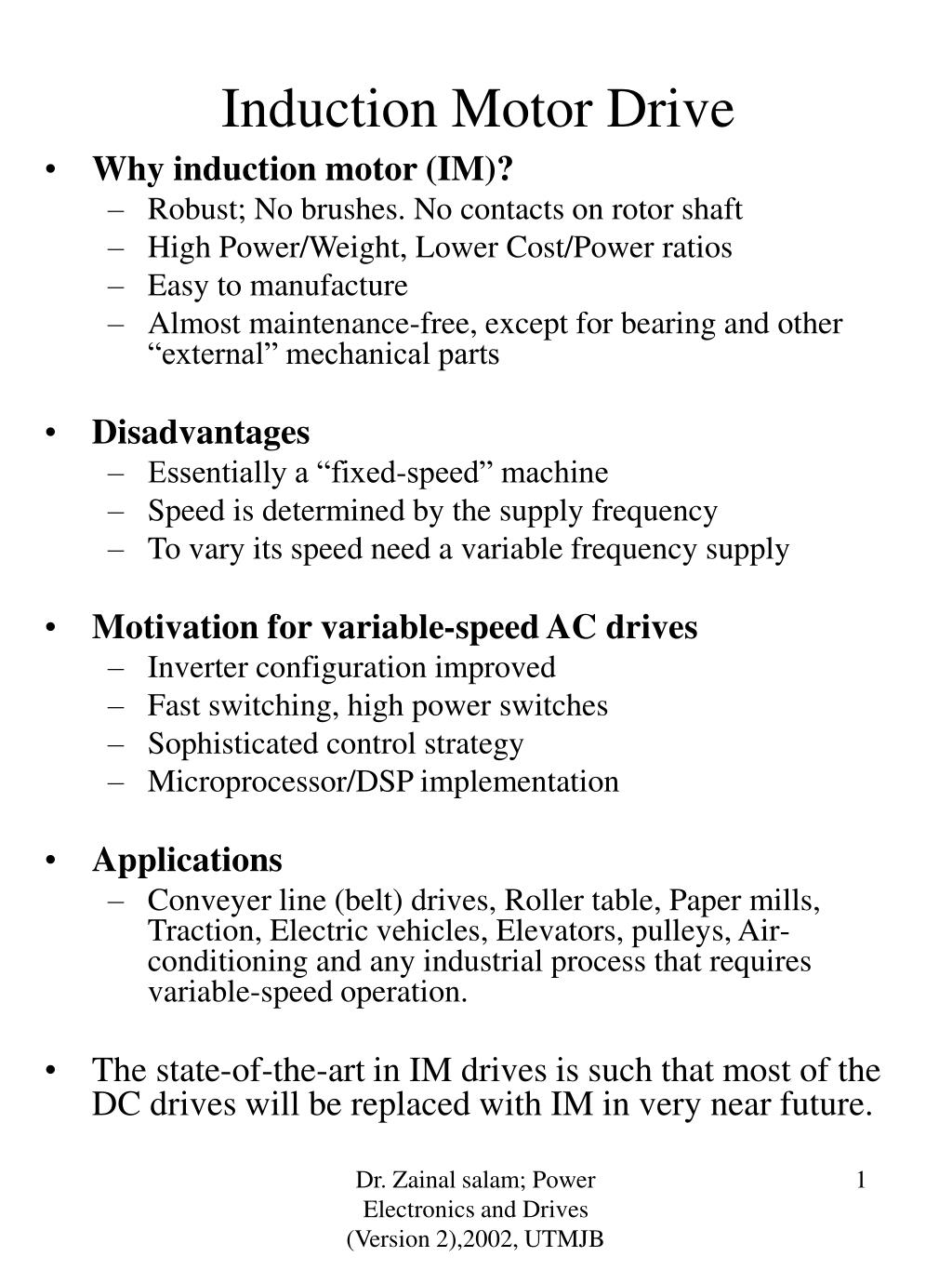 PPT - Induction Motor Drive PowerPoint Presentation, free download - ID ...