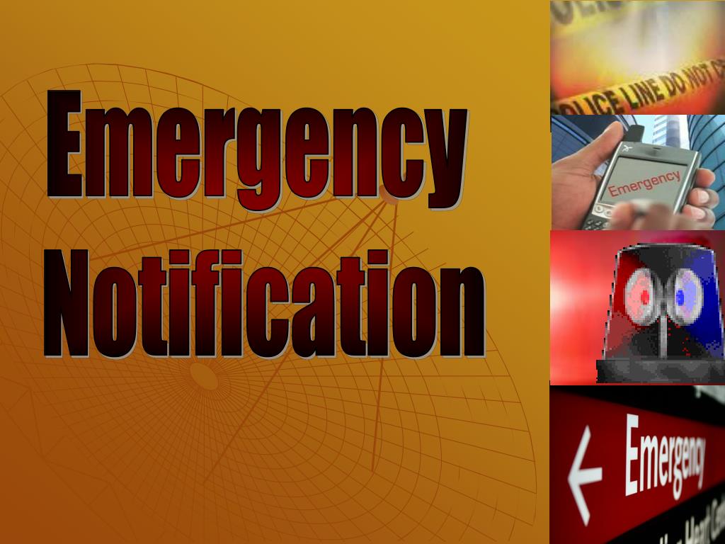 PPT - Emergency Notification PowerPoint Presentation, free download ...