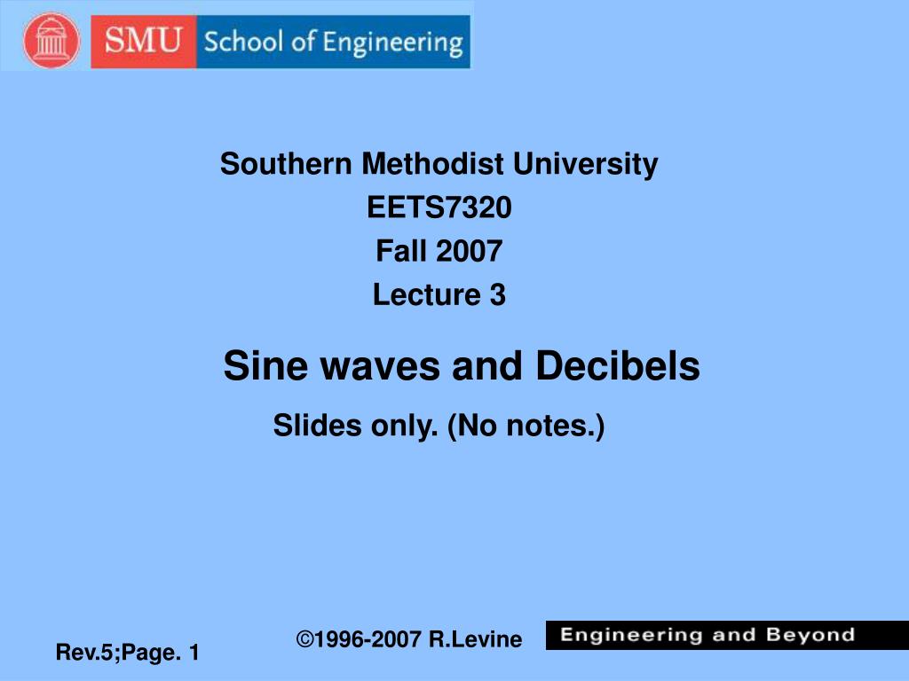 PPT - Sine waves and Decibels PowerPoint Presentation, free download ...