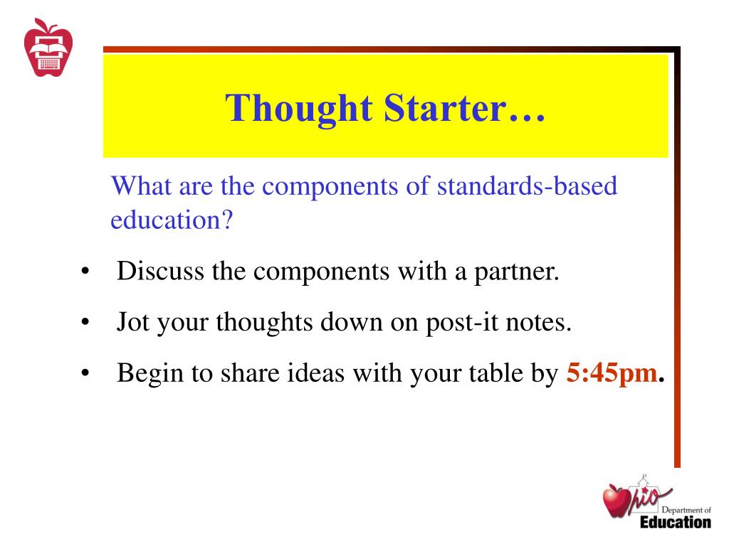 PPT - Thought Starter… PowerPoint Presentation, free download - ID:245424