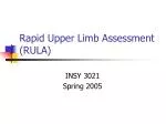 PPT - Metodo rula Rapid Upper limb assessment PowerPoint Presentation ...