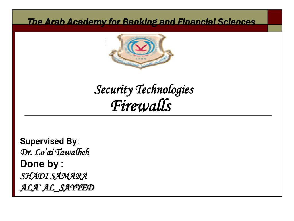 PPT - Firewalls PowerPoint Presentation, free download - ID:247154