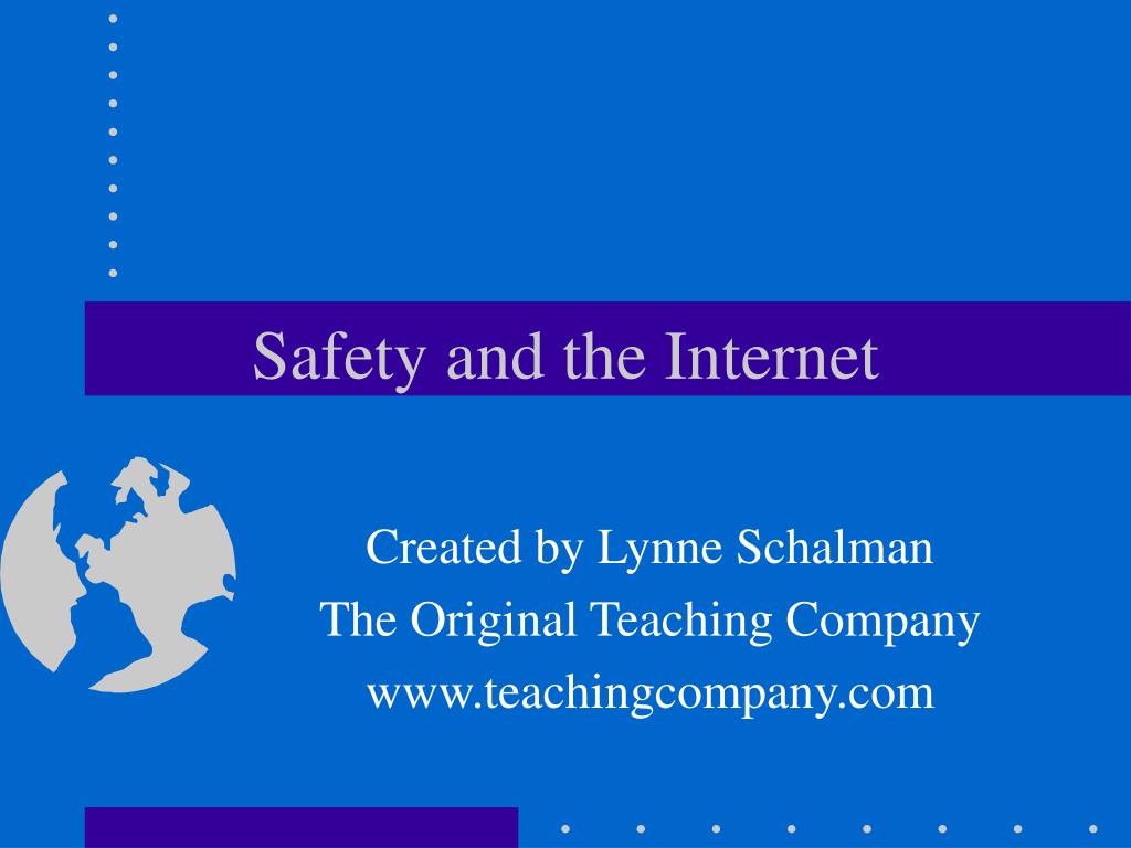 PPT - Safety and the Internet PowerPoint Presentation, free download ...