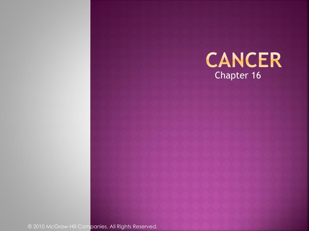 PPT - Cancer PowerPoint Presentation, free download - ID:249519