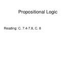 PPT - Propositional Logic First Order Logic Based on Russell and Norvig slides PowerPoint ...