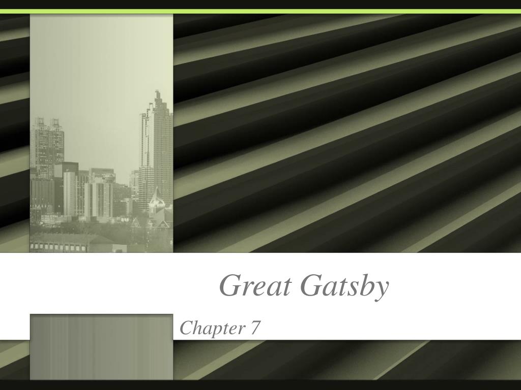 PPT - Great Gatsby PowerPoint Presentation, free download - ID:250514