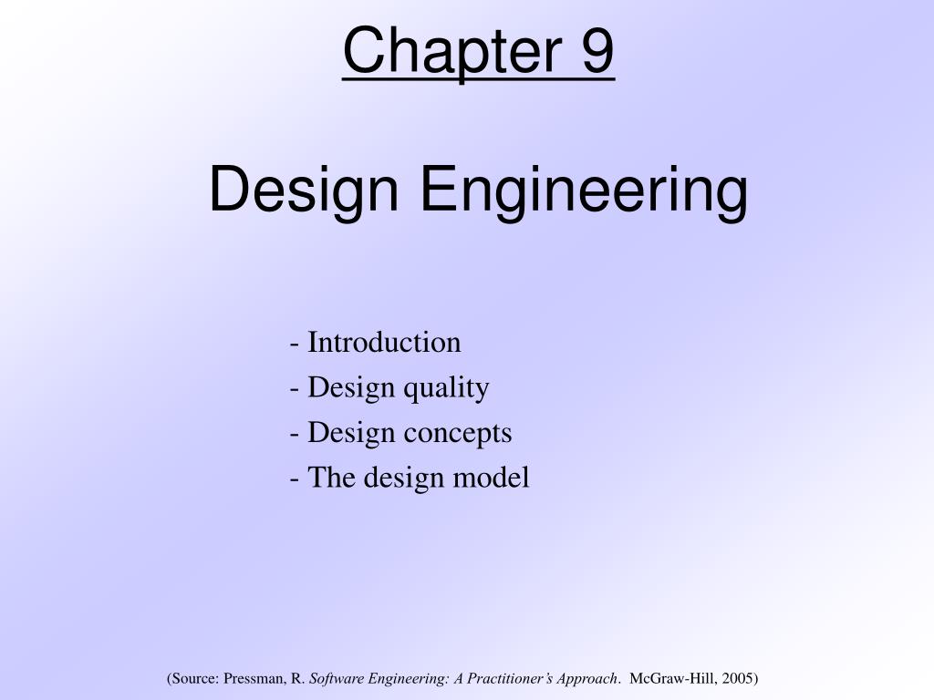 PPT - Chapter 9 Design Engineering PowerPoint Presentation, free ...