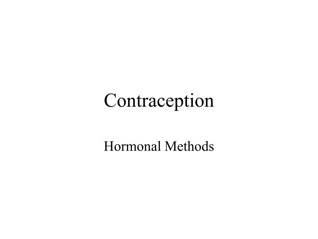 PPT - Contraception PowerPoint Presentation, free download - ID:251780