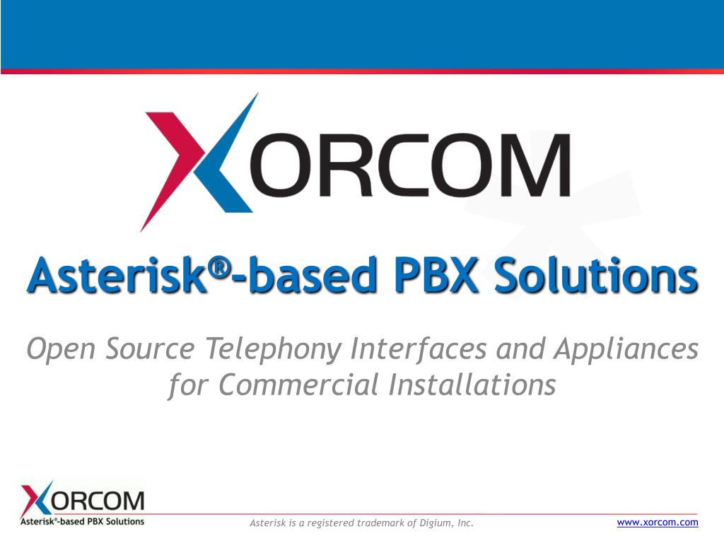 PPT - Asterisk ® -based PBX Solutions PowerPoint Presentation, free download - ID:252021