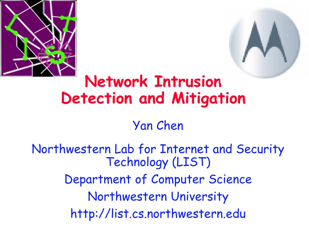 PPT - Network Intrusion Detection and Mitigation PowerPoint ...