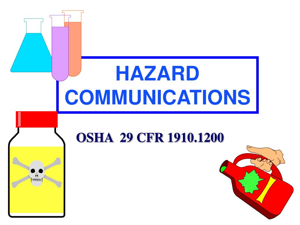 PPT - HAZARD COMMUNICATIONS PowerPoint Presentation, free download - ID:253297