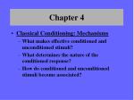 PPT - Lecture : “ Conditioned reflexes. Inhibition of conditioned ...