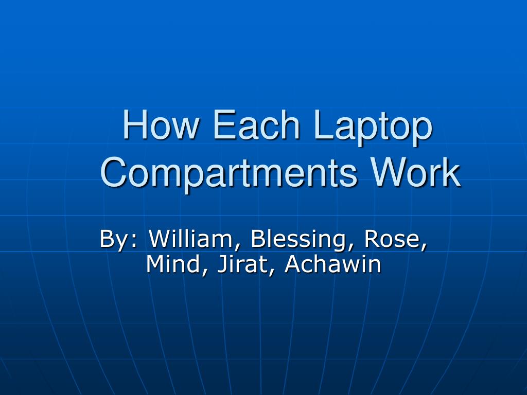 PPT - How Each Laptop Compartments Work PowerPoint Presentation, free ...