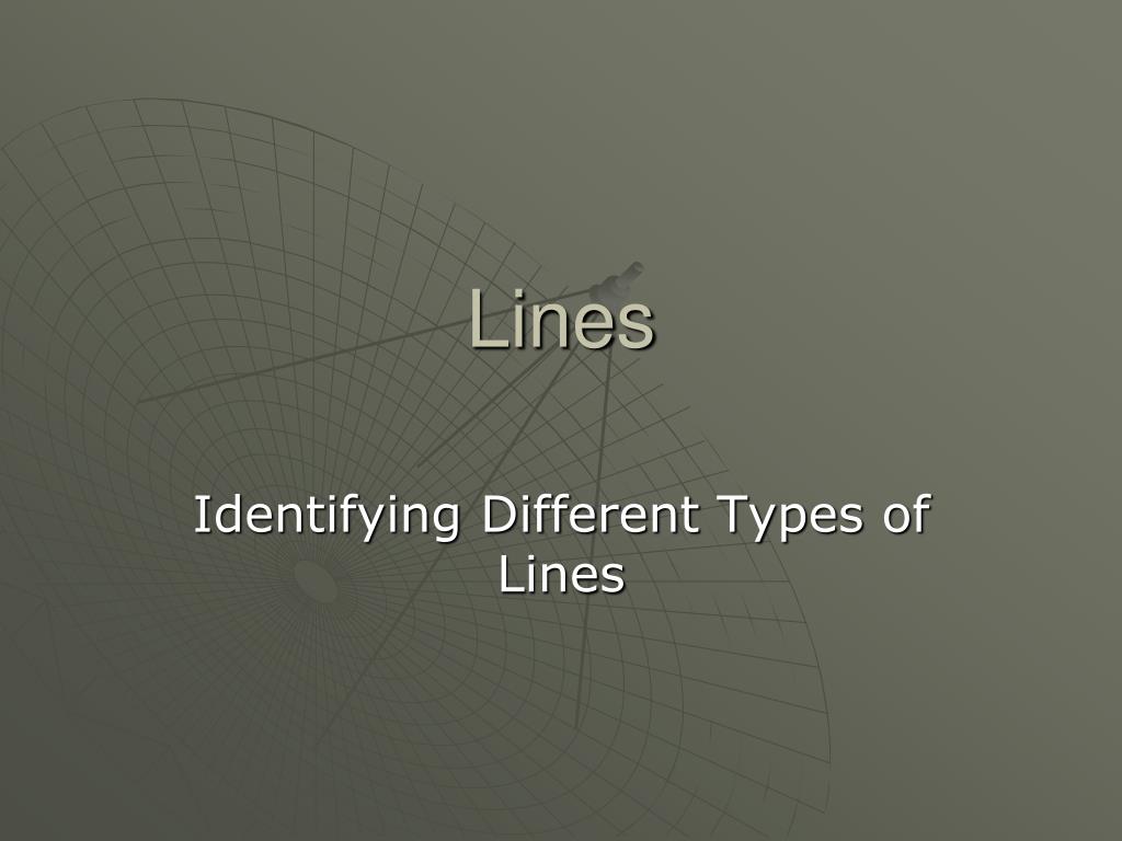 PPT - Lines PowerPoint Presentation, free download - ID:255989