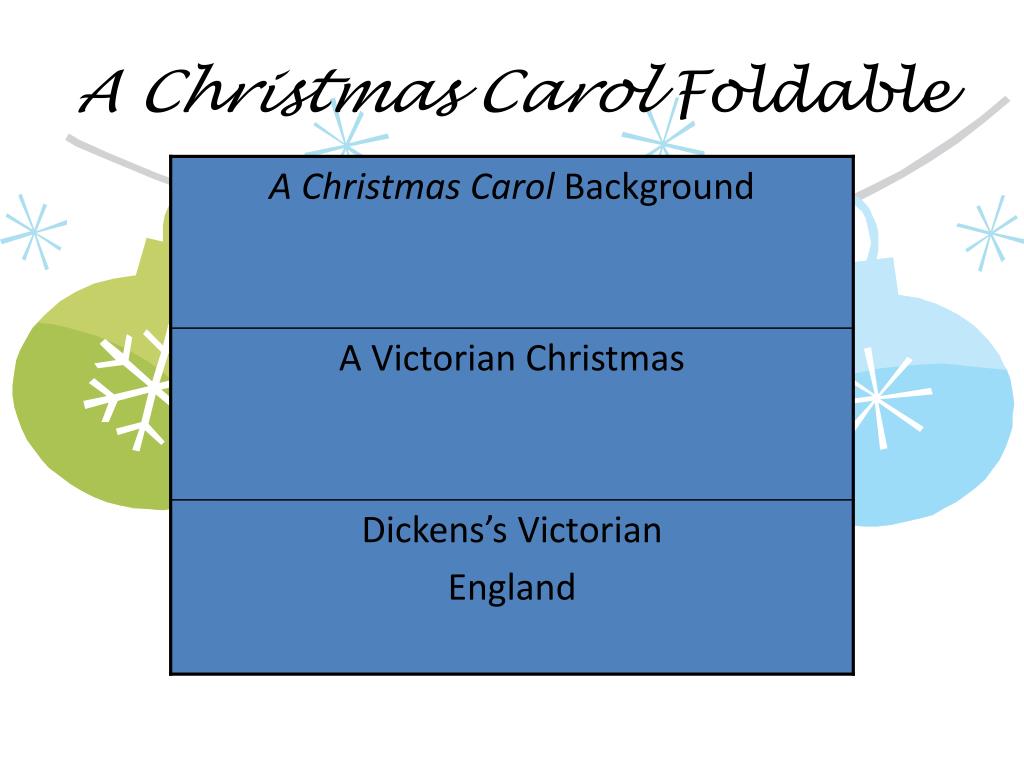 PPT - A Christmas Carol Foldable PowerPoint Presentation, free download ...