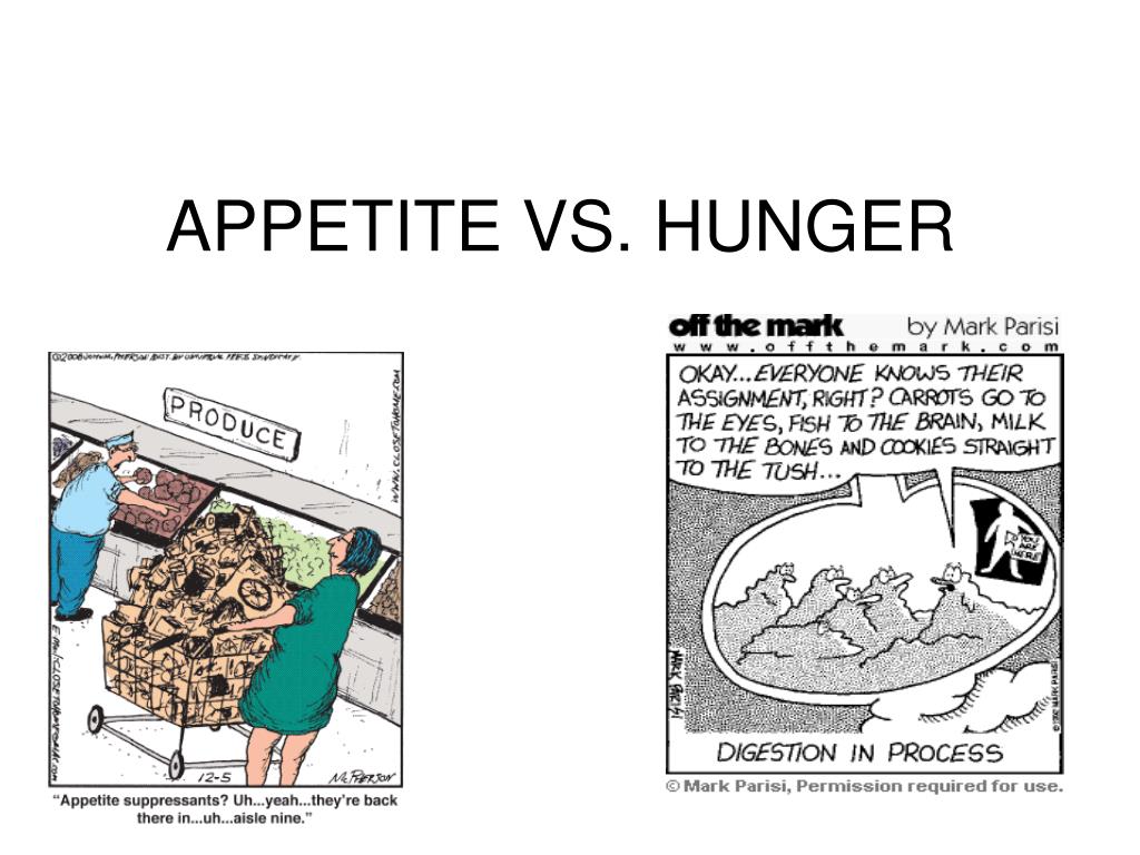 PPT - APPETITE VS. HUNGER PowerPoint Presentation, free download - ID ...
