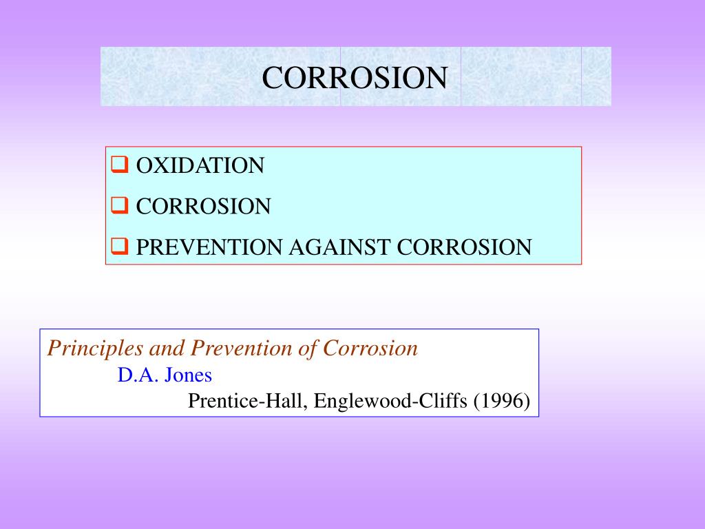 PPT - CORROSION PowerPoint Presentation, free download - ID:257901